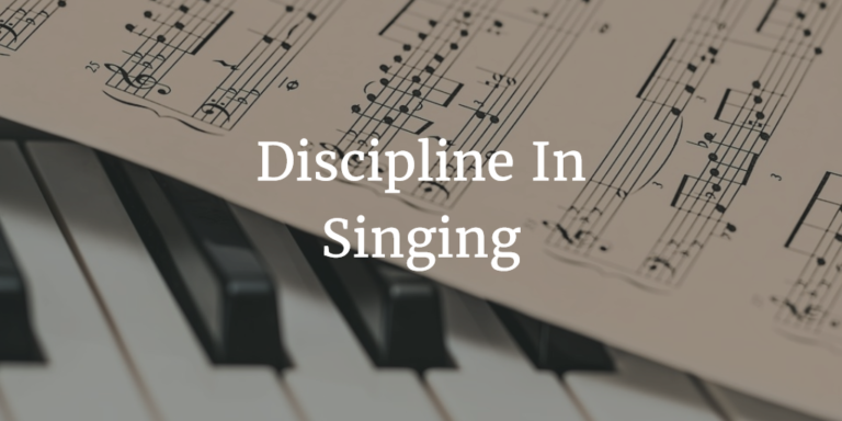 Discipline In Singing – Calgary Children's Choir