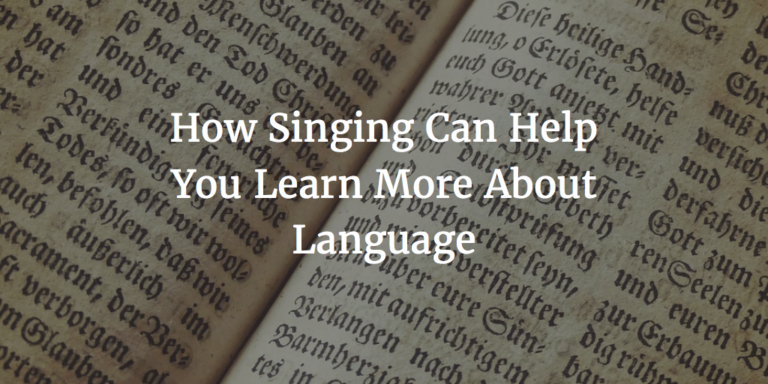 How Singing Can Help You Learn More About Language – Calgary Children's ...